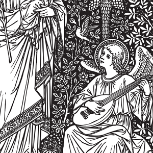 Catholic Line Art, Black and White • Installment #38