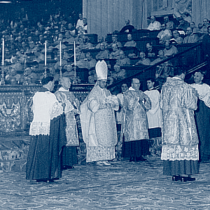 Pope Paul VI Celebrates Ambrosian Rite At Vatican II