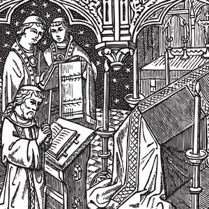 Catholic Line Art, Black and White • Installment #32