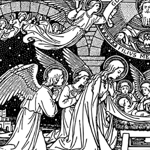 Catholic Line Art, Black and White • Installment #63