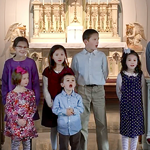 Bauer Family Sings “O Magnum Mysterium”