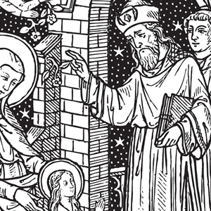 Catholic Line Art, Black and White • Installment #60