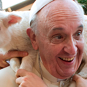 Pope Francis Allows A Flock Of Children To Dance Around Him