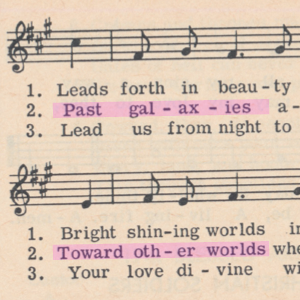 “Outer Space Hymn” (1966) • In A Catholic Hymnal