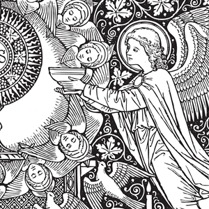 Catholic Line Art, Black and White • Installment #46