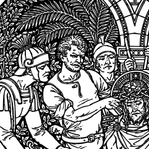 Catholic Line Art, Black and White • Installment #45