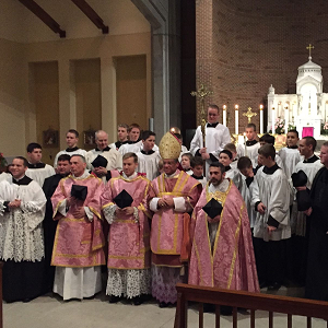 Bishop Perry at Prince of Peace Catholic Church