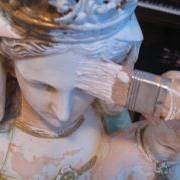 How to repaint a statue with professional results