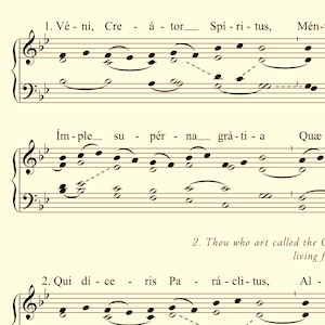 PDF Download • Organ Accompaniment for “Veni Creator Spiritus” (Each ...