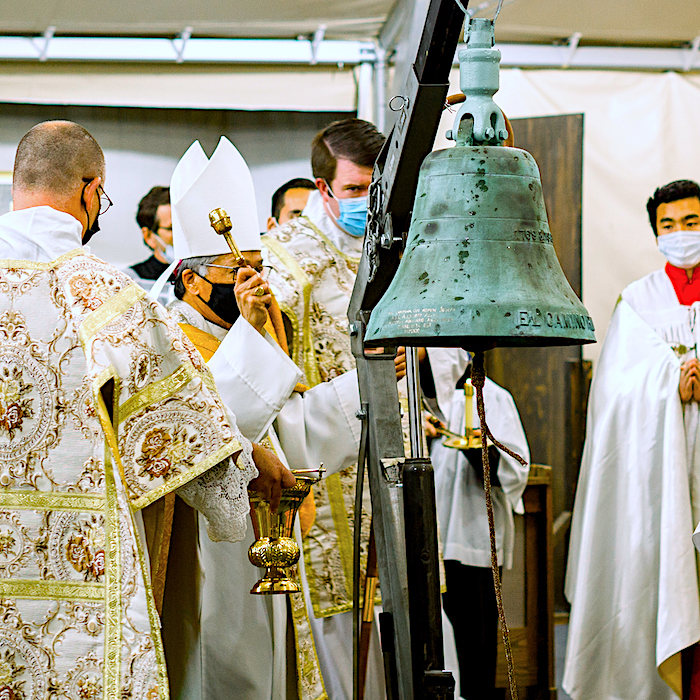 “Blessing the Bell” • Most Rev’d Alejandro D. Aclan
