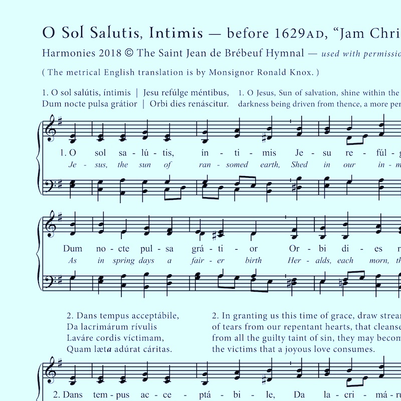 “Three Hymns for Lent” • (Rec. 03/10/2022)