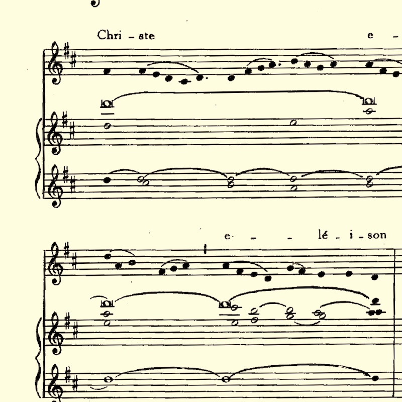 “Wild Accompaniment” • Flor Peeters (Kyrie VIII)