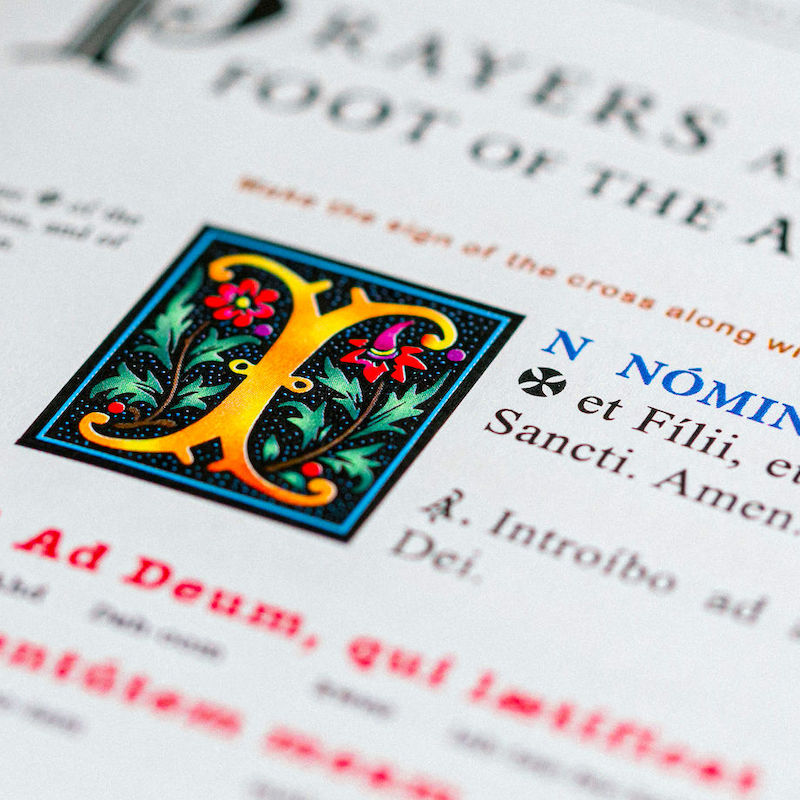 “Pronouncing the Responses at Mass” • Phonetic Booklet for Altar Boys ...